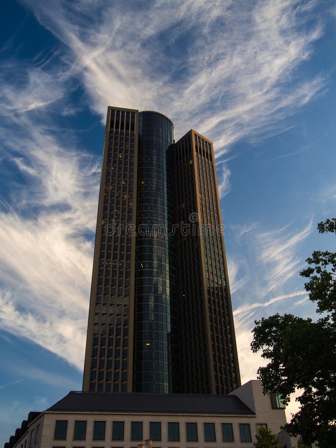 Office Buildings in Frankfurt. Germany Stock Photo - Image of business ...