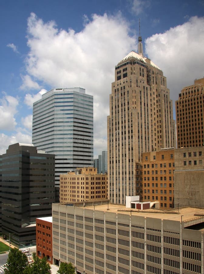 Office Buildings in Oklahoma Stock Photo - Image of downtown, city ...