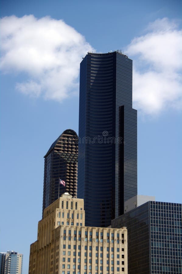 Office Buildings - Seattle stock photo. Image of building - 10707888