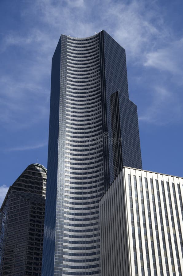 Office buildings seattle stock image. Image of center - 51734563