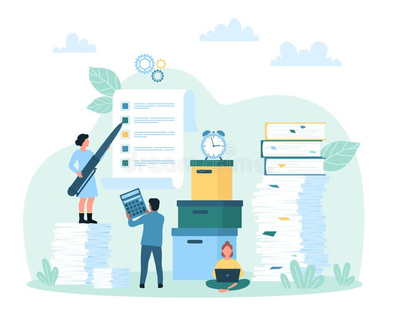 Office Paperwork, Generator and Conversion of Creative Ideas in Funnel ...