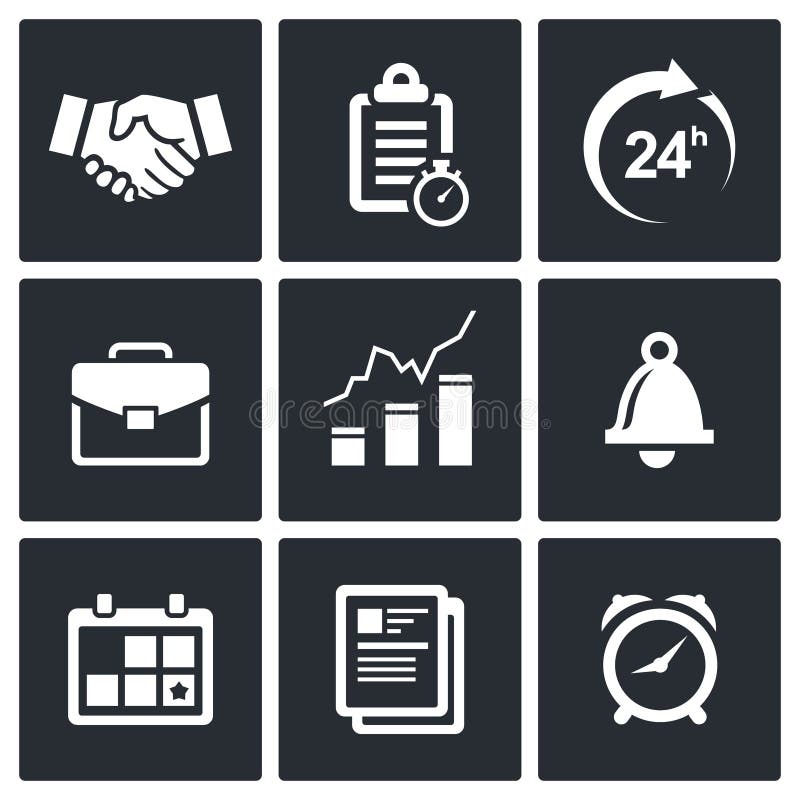 Business and Office Icons (set 5, Part 2) Stock Vector - Illustration ...