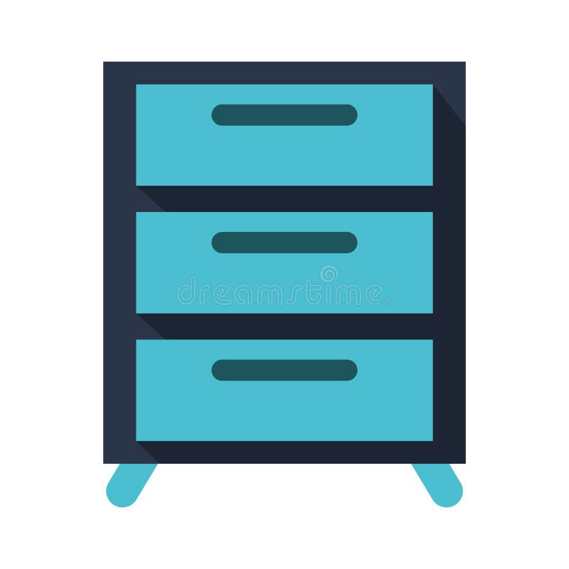 Office Cabinet Symbol Isolated Stock Vector - Illustration of ...