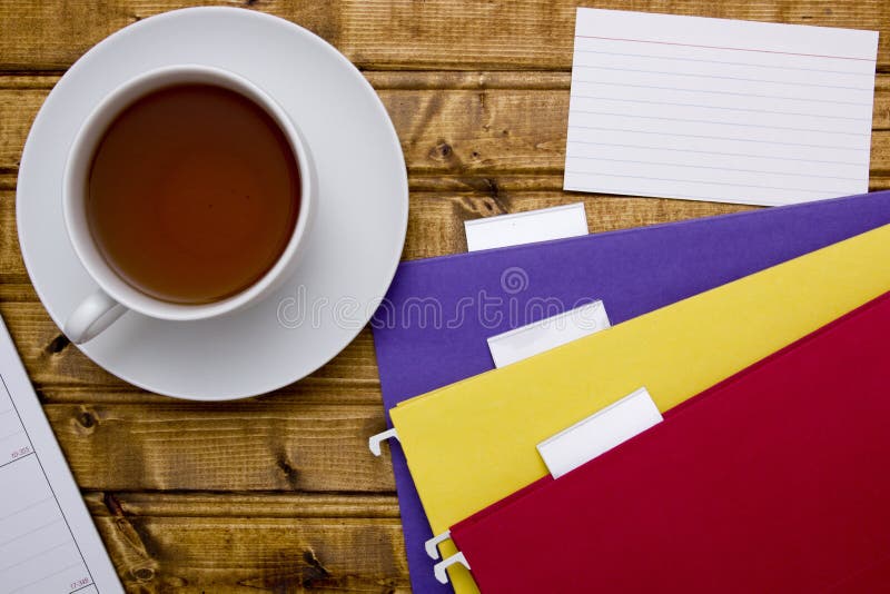 Office cardboard folder stock photo. Image of people - 52146194