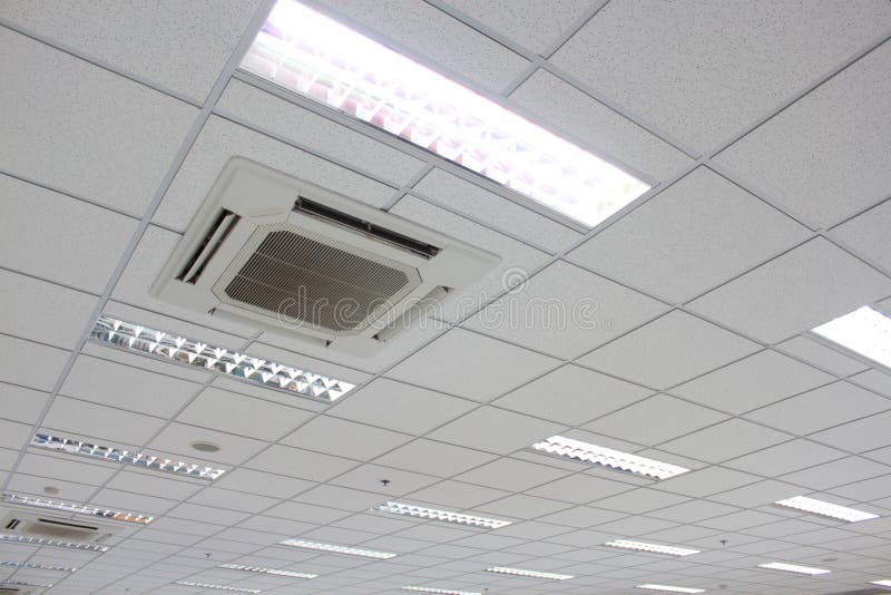 Office Ceiling stock image. Image of lamp, fixture, modern - 51860971