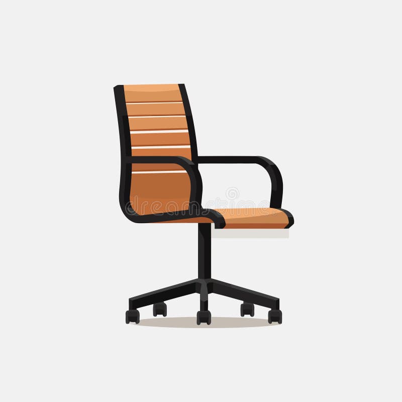 Office Chair Vector Flat Minimalistic Isolated Illustration Stock ...