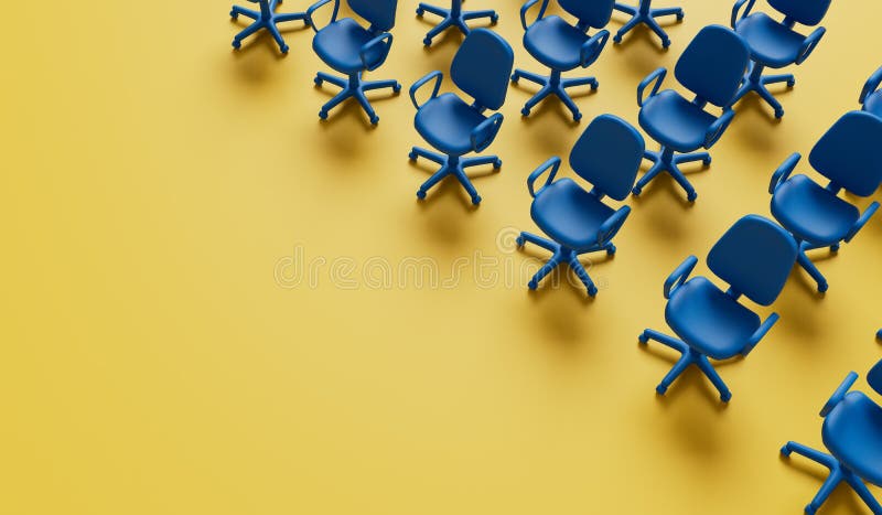 Office Chairs Background. Work and Conference Concept Stock ...