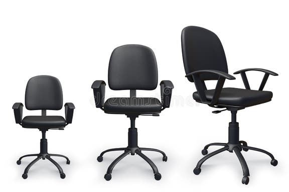 Office Chairs in the Promotion Concept Stock Photo - Image of objective ...