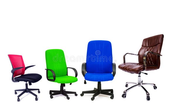 Office Chairs in the Promotion Concept Stock Image - Image of ambitious ...