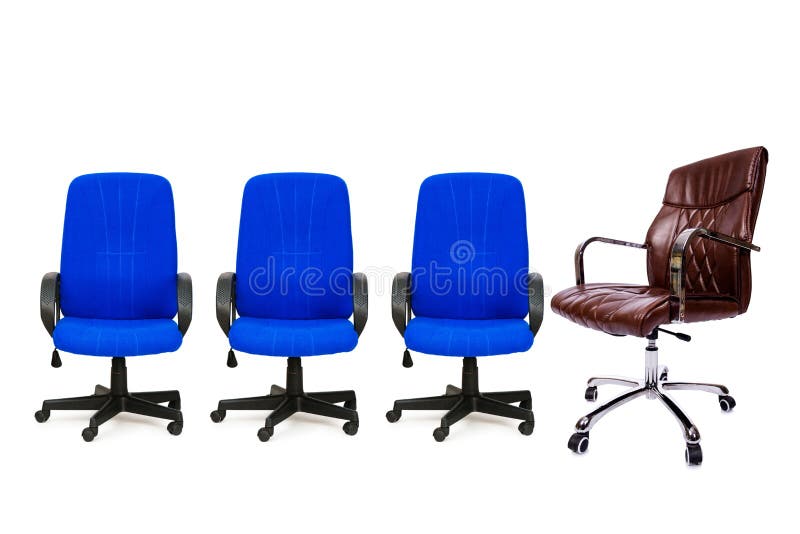 Office Chairs in Promotion Concept Stock Image - Image of ambition ...