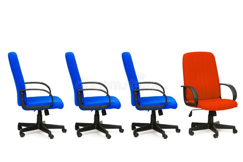 Office Chairs in Promotion Concept Stock Image - Image of staircase ...