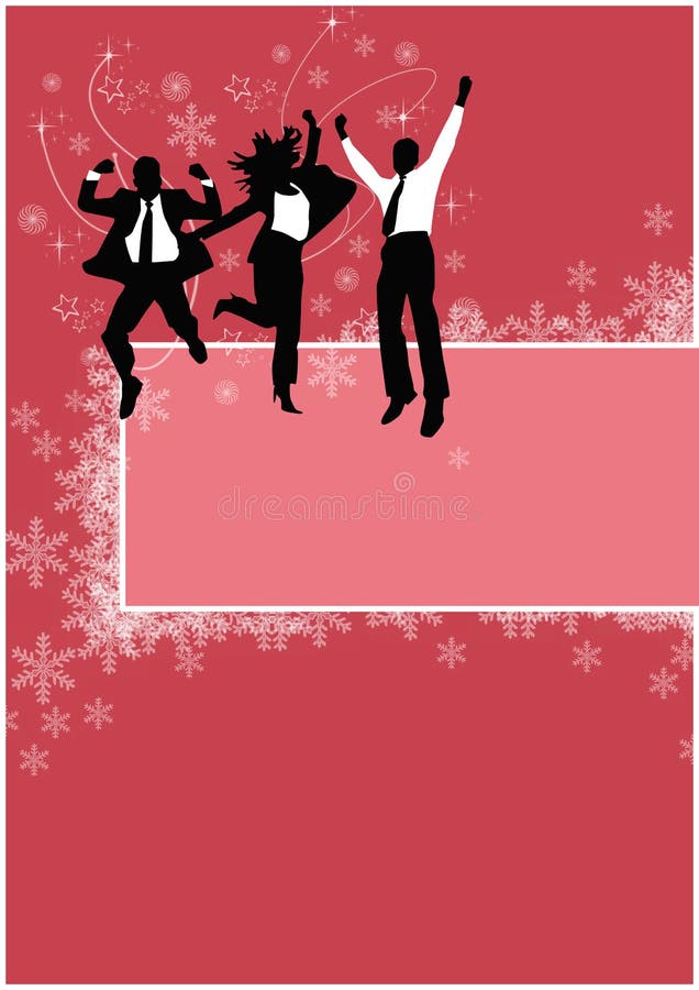 Christmas Office Party Background