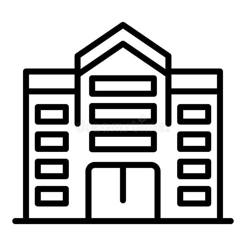 City Architectural Building Icon, Outline Style Stock Vector ... City Architectural Building Icon, Outline Style Stock Vector ...