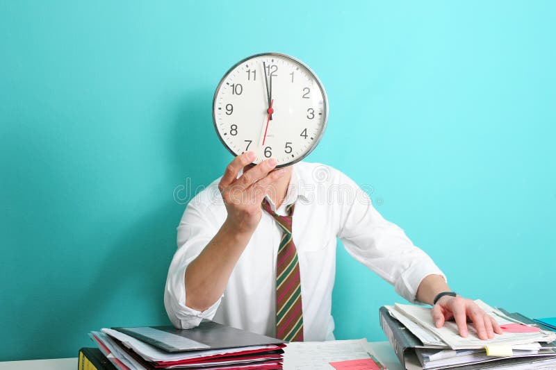 Check clock stock photo. Image of control, badging, hand - 26807440
