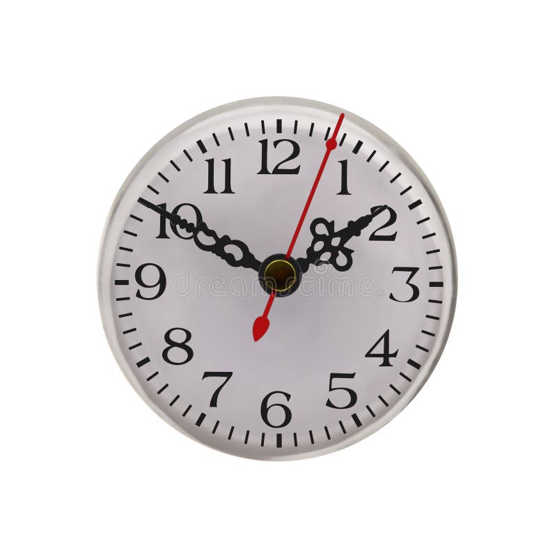 Office clock isolated stock photo. Image of pointer - 248021378
