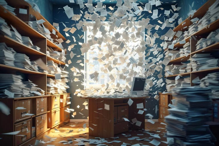 Clutter Documents Stock Illustrations – 2,086 Clutter Documents Stock ...