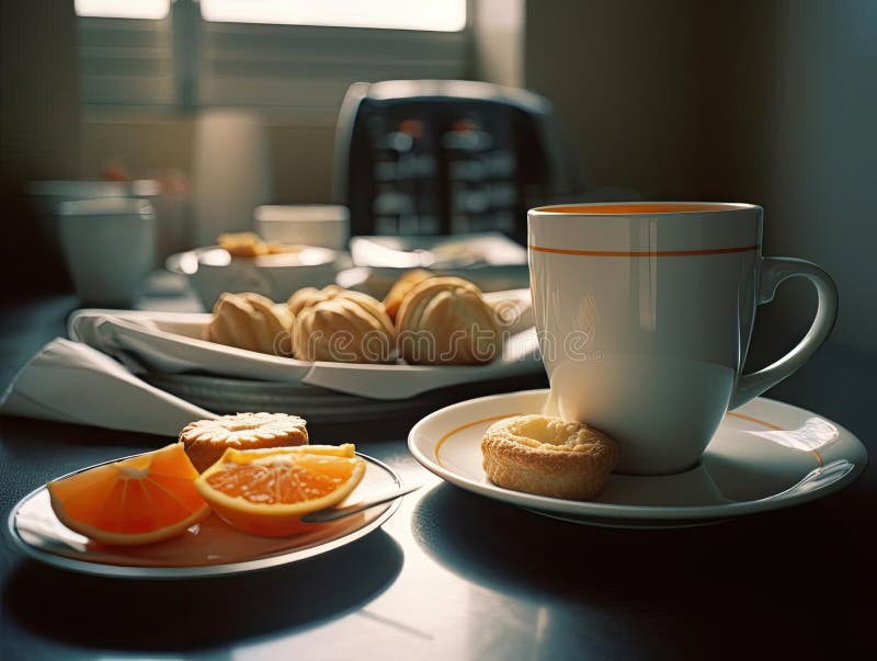 Office coffee break stock illustration. Illustration of balance - 285348922