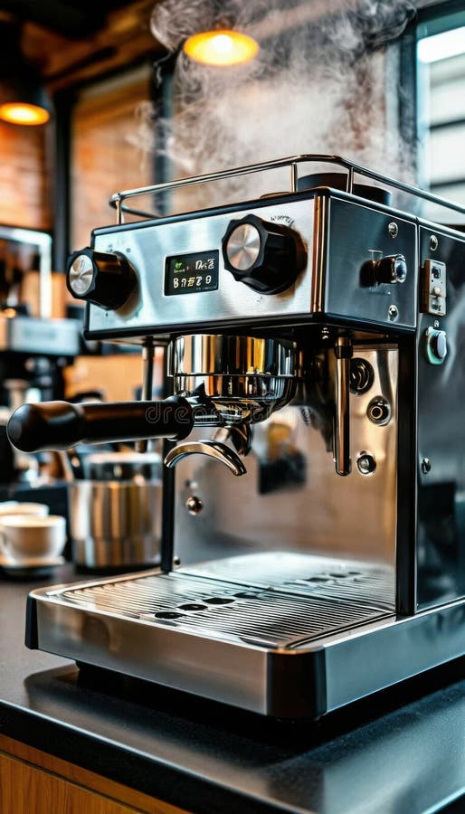 Office Coffee Machine stock illustration. Illustration of amenities ...