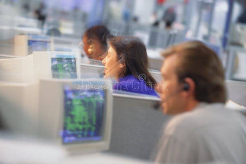 Office communications stock photo. Image of close, hair - 2439466