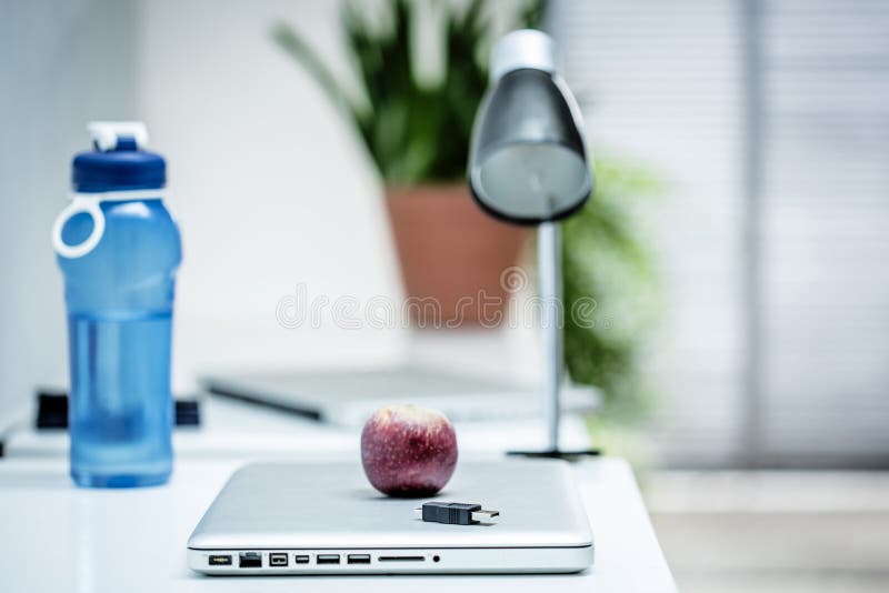 Office Computer Electronic Items Stock Image - Image of equipment, chip ...