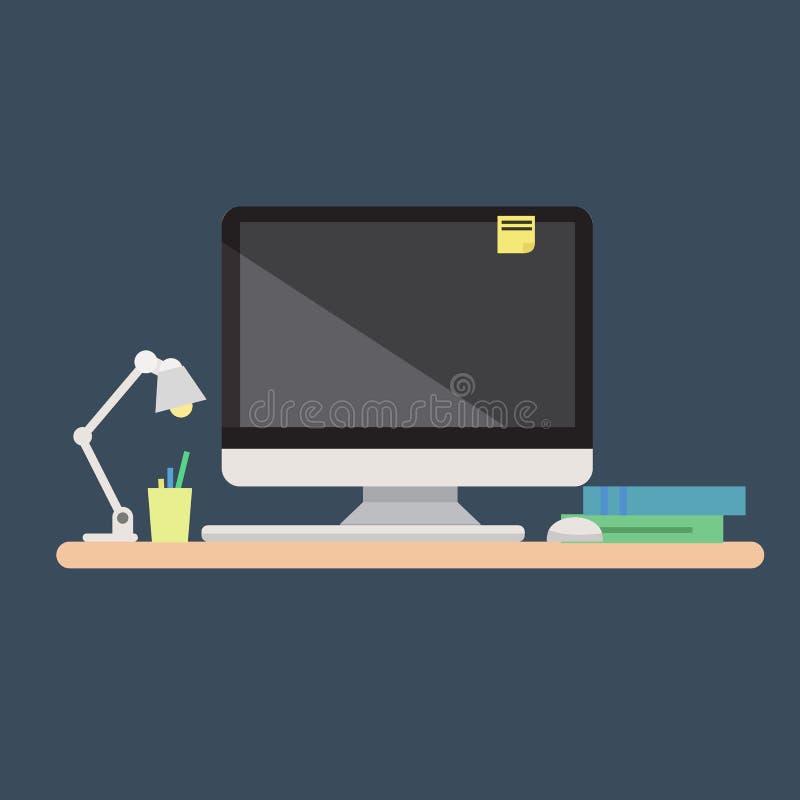 Keyboard and Mouse Symbol Vector Illustration. Computer Device Stock ...