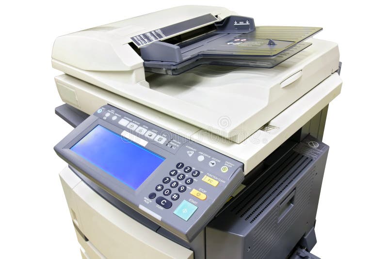 Photocopy room in office stock image. Image of room, equipment - 17689911