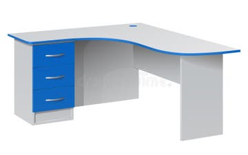 Blue Corner Desk Stock Illustrations – 440 Blue Corner Desk Stock ...