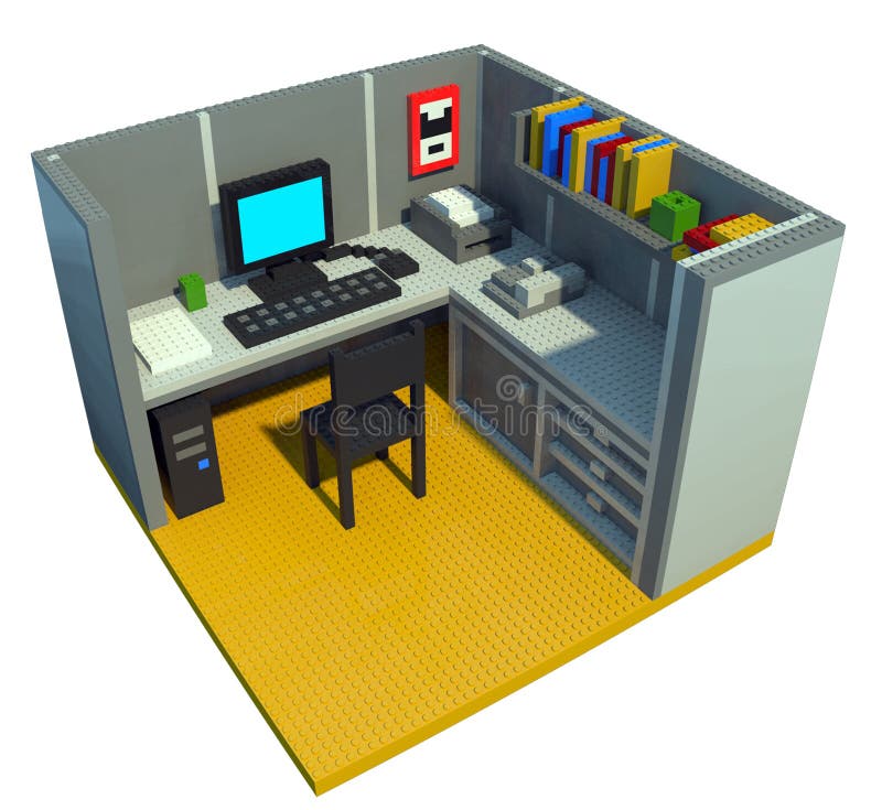 Office Minecraft Stock Illustrations – 16 Office Minecraft Stock ...