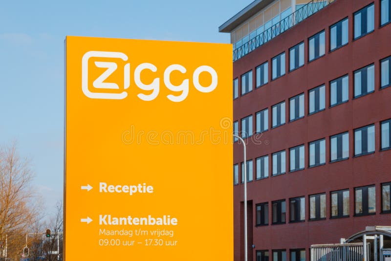 Office and Customer Service Desk of Ziggo, the Largest Cable Ope ...