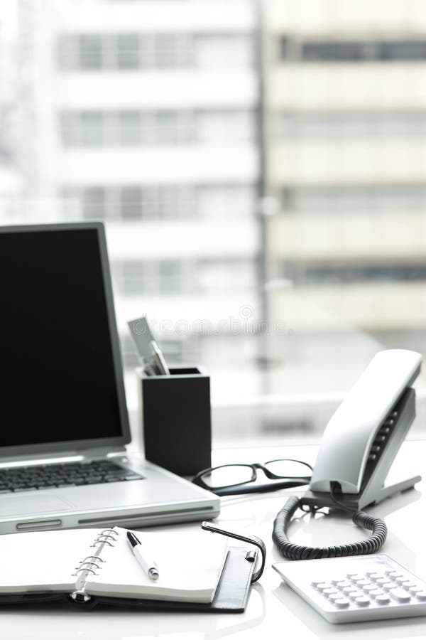 Office desk stock photo. Image of office, internet, desk - 10670074