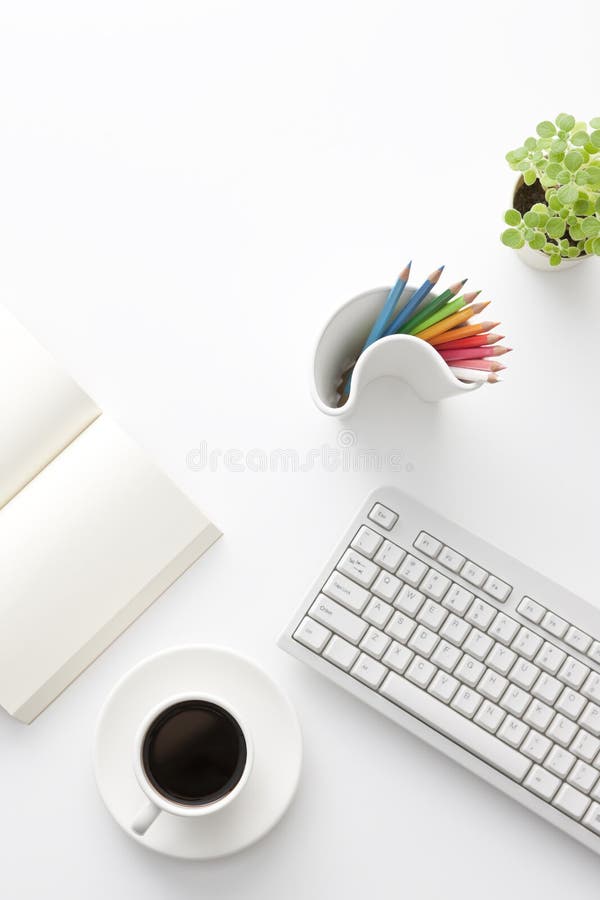 Office desk stock photo. Image of notebook, work, business - 11979738