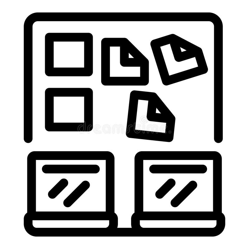 Office Desk with Documents Files and Folders Representing Organization ...