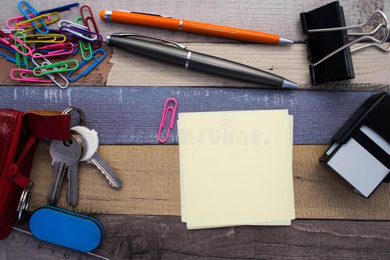 Office desk stock photo. Image of texture, office, objects - 73392658