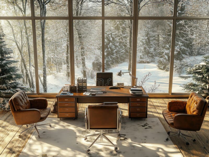 Office Desk Setup stock image. Image of interior, productivity - 379447761