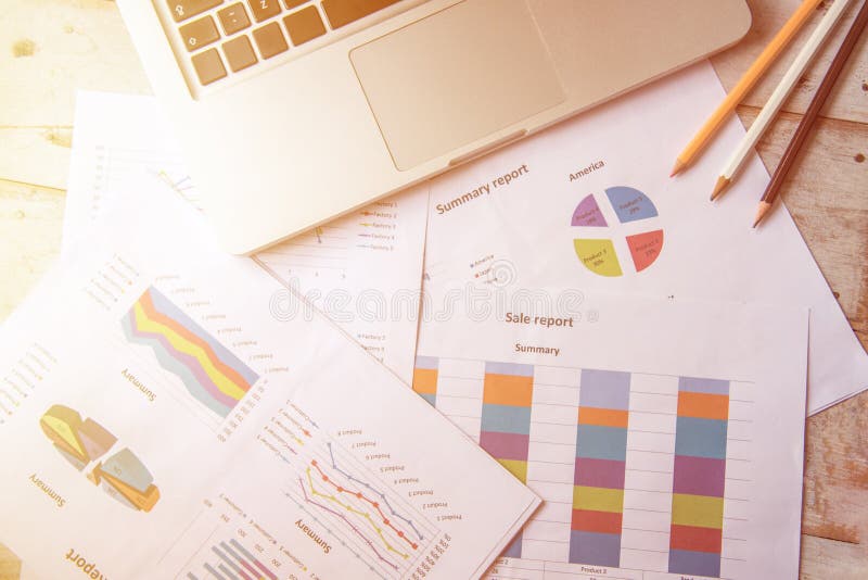 A office desk. stock photo. Image of management, network - 104848694