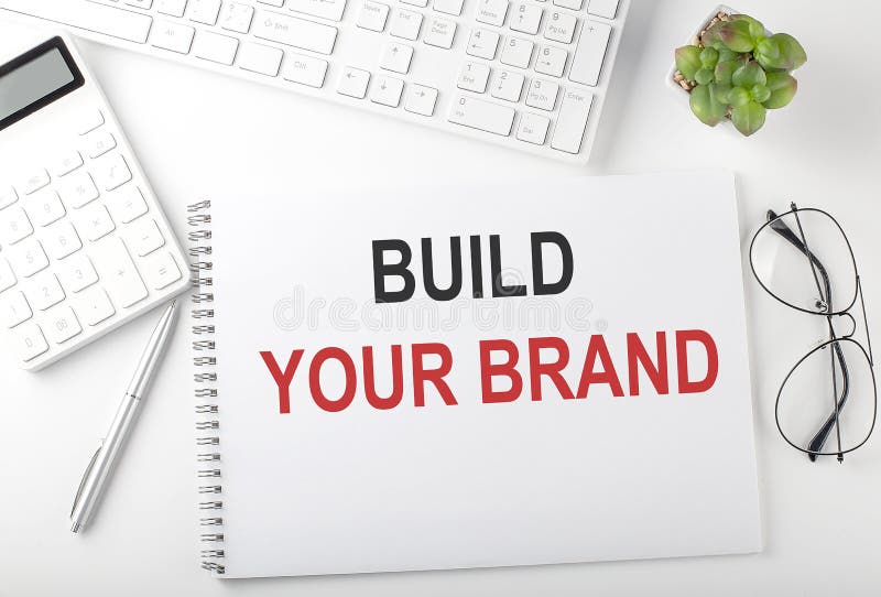 Office Desk Table with Keyboard, Notepad and Calculator. Top View with ...