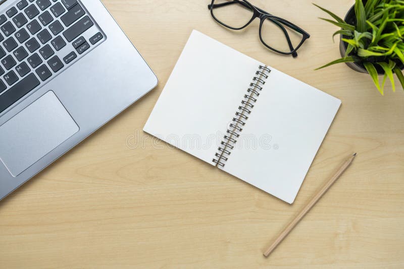 Office Desk Workspace and Table Background Stock Photo - Image of ...