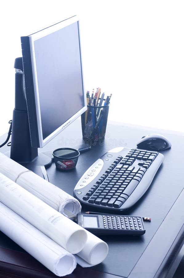 Desktop computer stock image. Image of communication, access - 5222515