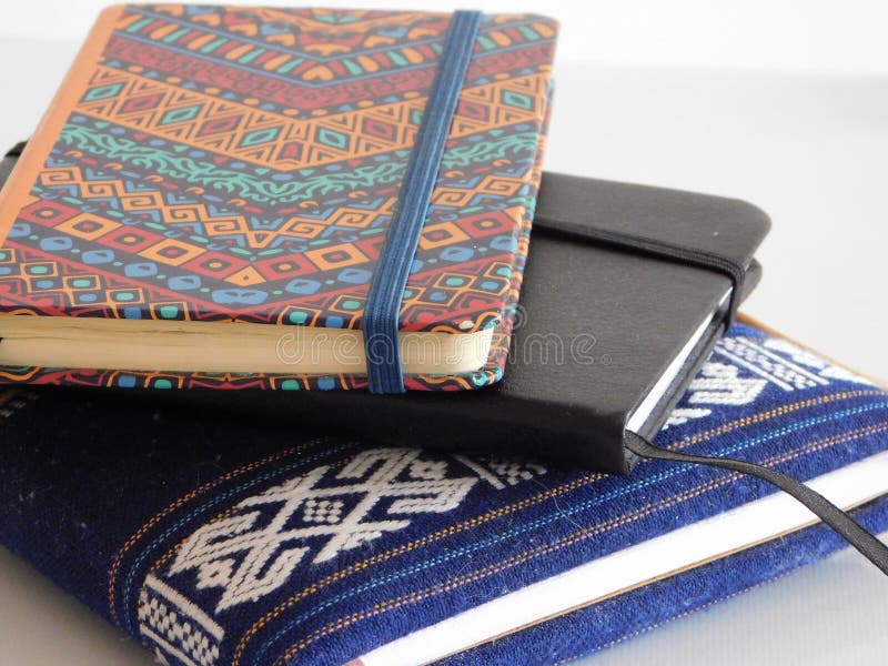 Office Diaries Books Notes Paper Stock Photo - Image of books, notes ...