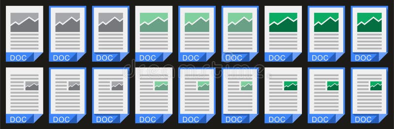 Office Doc_02 stock illustration. Illustration of graphics - 31523214