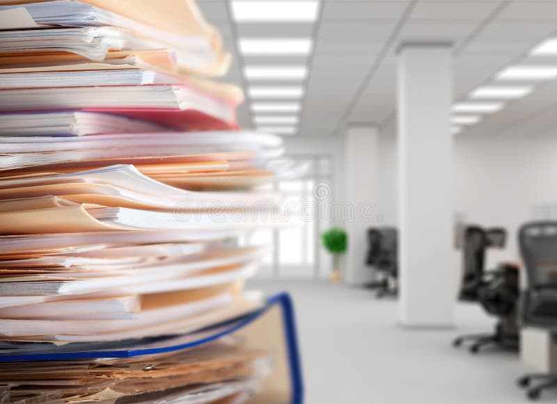 Office stock image. Image of filing, heap, stack, working - 113175587