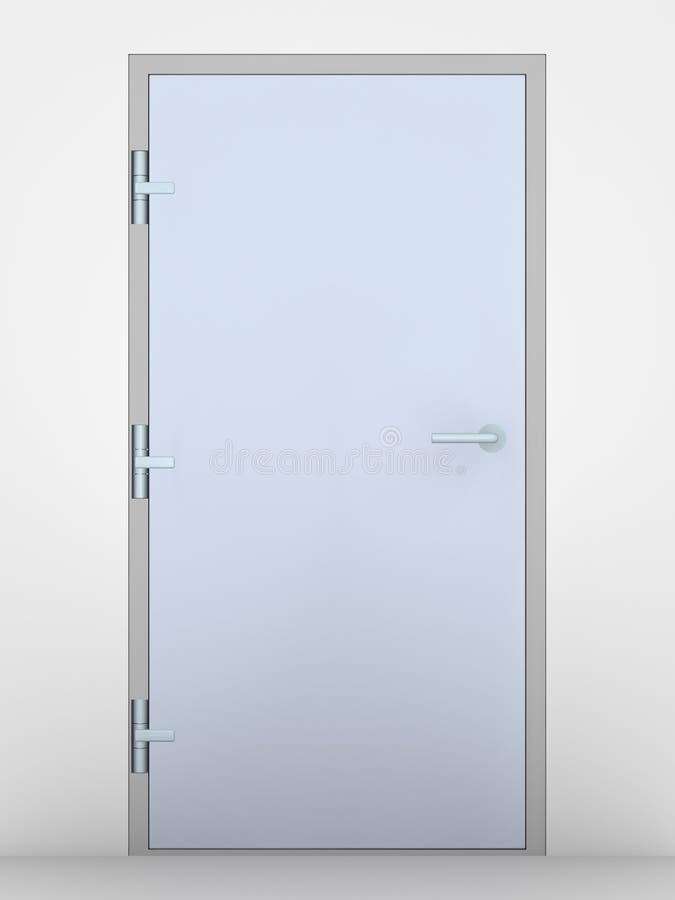 Office Door stock illustration. Illustration of close - 1311985