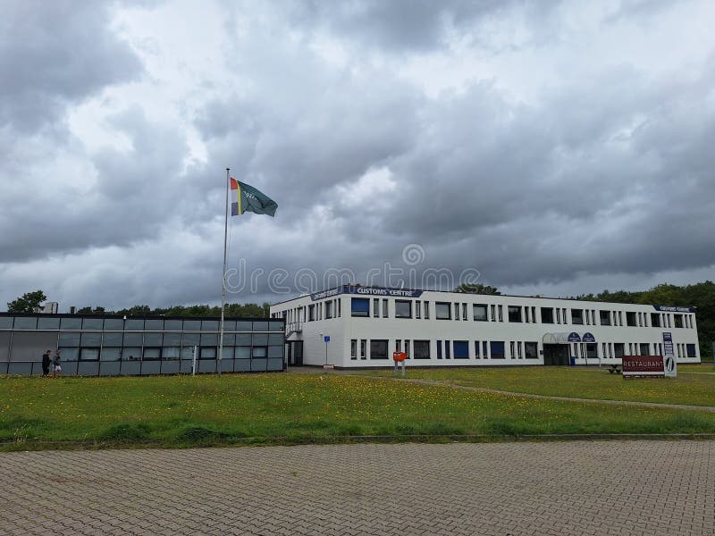 Office of Douane, Dutch Customs on the Border of Germany Stock Image ...