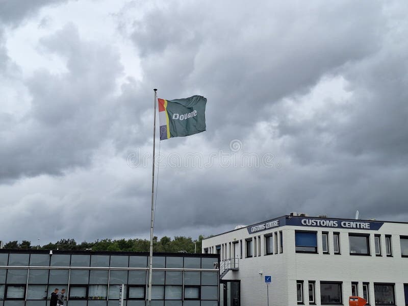 Office of Douane, Dutch Customs on the Border of Germany Stock Photo ...