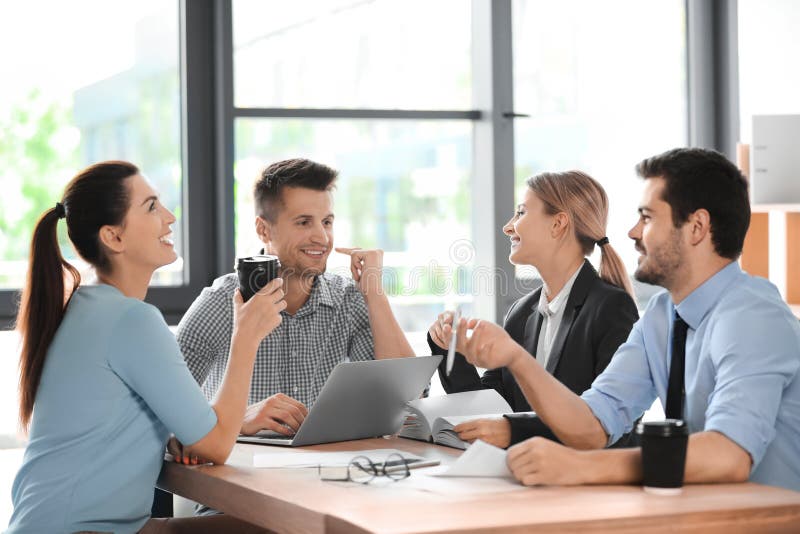 Office Employees Having Business Training Stock Photo - Image of ...