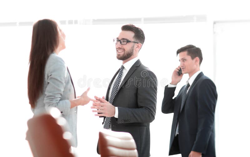 Office Employees in the Workplace. Stock Photo - Image of employee ...