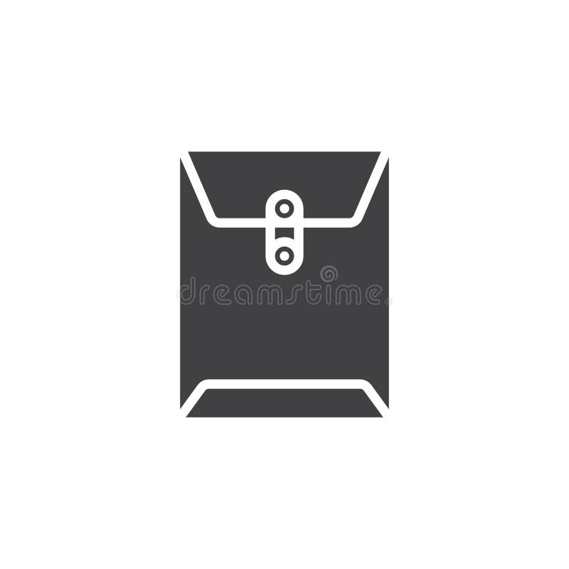 Office Envelope Vector Icon Stock Vector - Illustration of paper ...