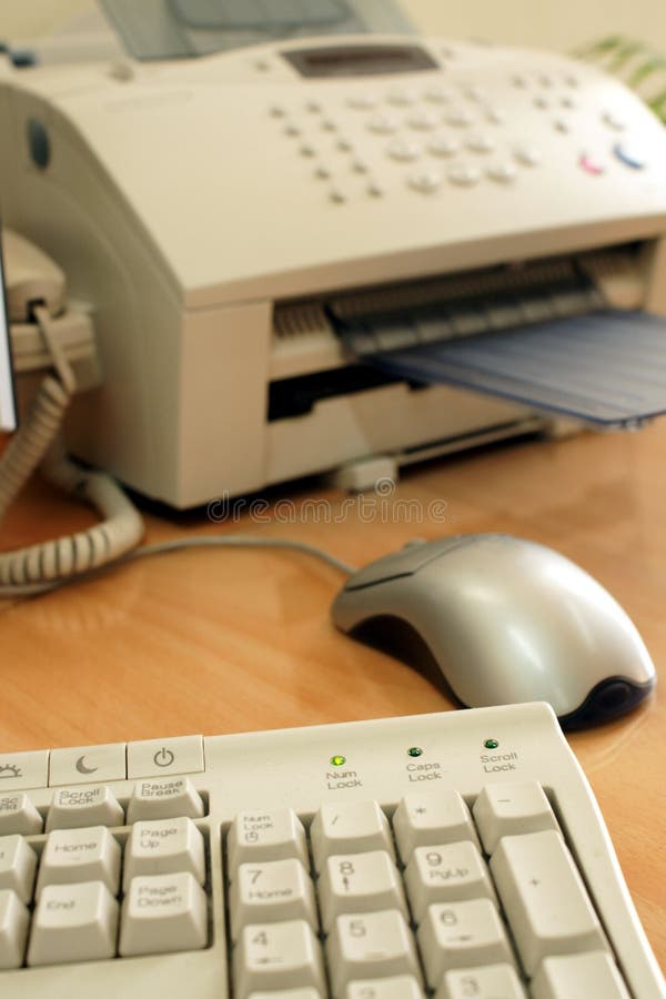 Office Equipment. stock image. Image of button, selective - 18956655