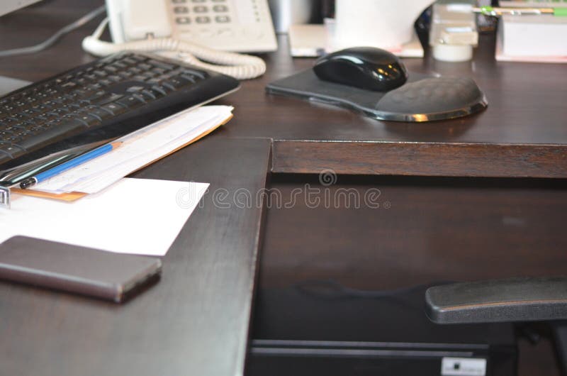 Office Equipment stock photo. Image of telephone, paper - 51859642