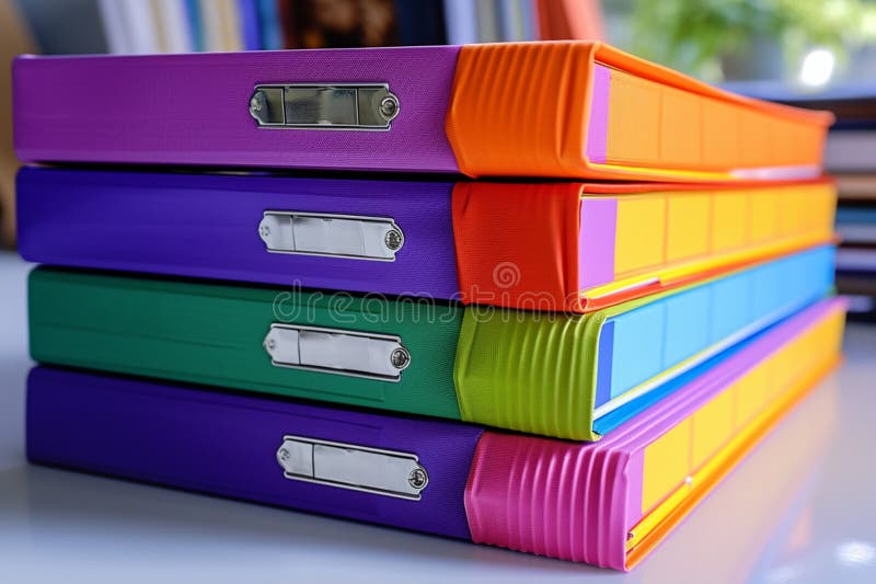 Colored File Folders Stock Illustrations – 372 Colored File Folders ...